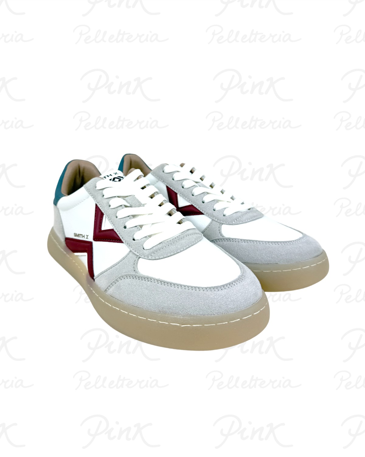 SMITH by Alexander Smith Man Ocean Sneaker SXBDOCM-9602-WRA White Red ...