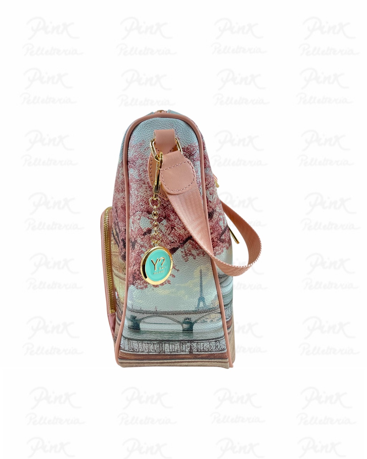 YNOT Yes Shoulder Bag YES646S6 Paris En Rose – Pink Pelletteria